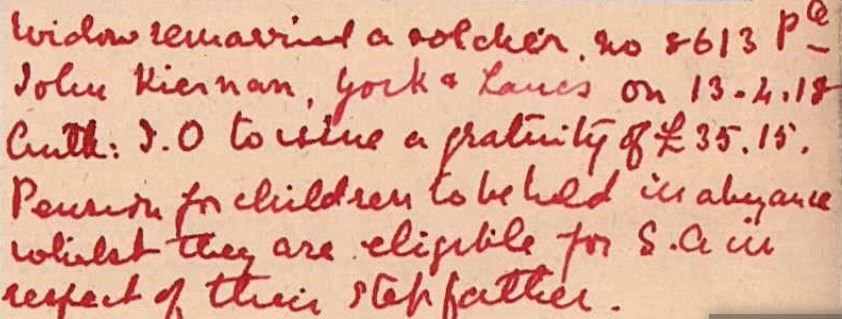 Pension Record Cards | Western Front Association | Fold3