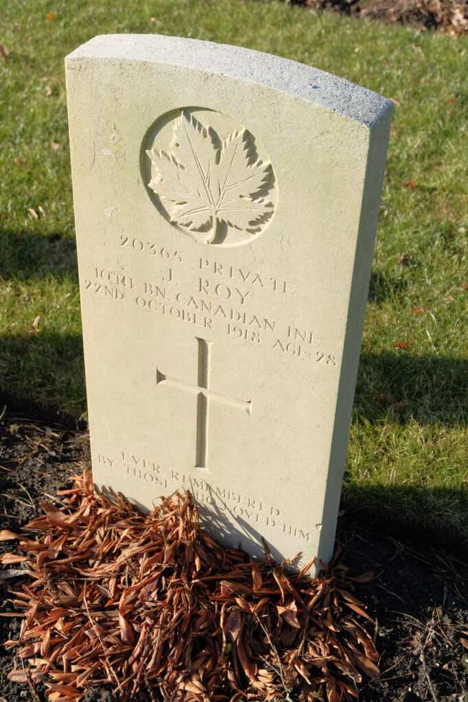 James Roy | Upper Dallachy | Canadian Expeditionary Force